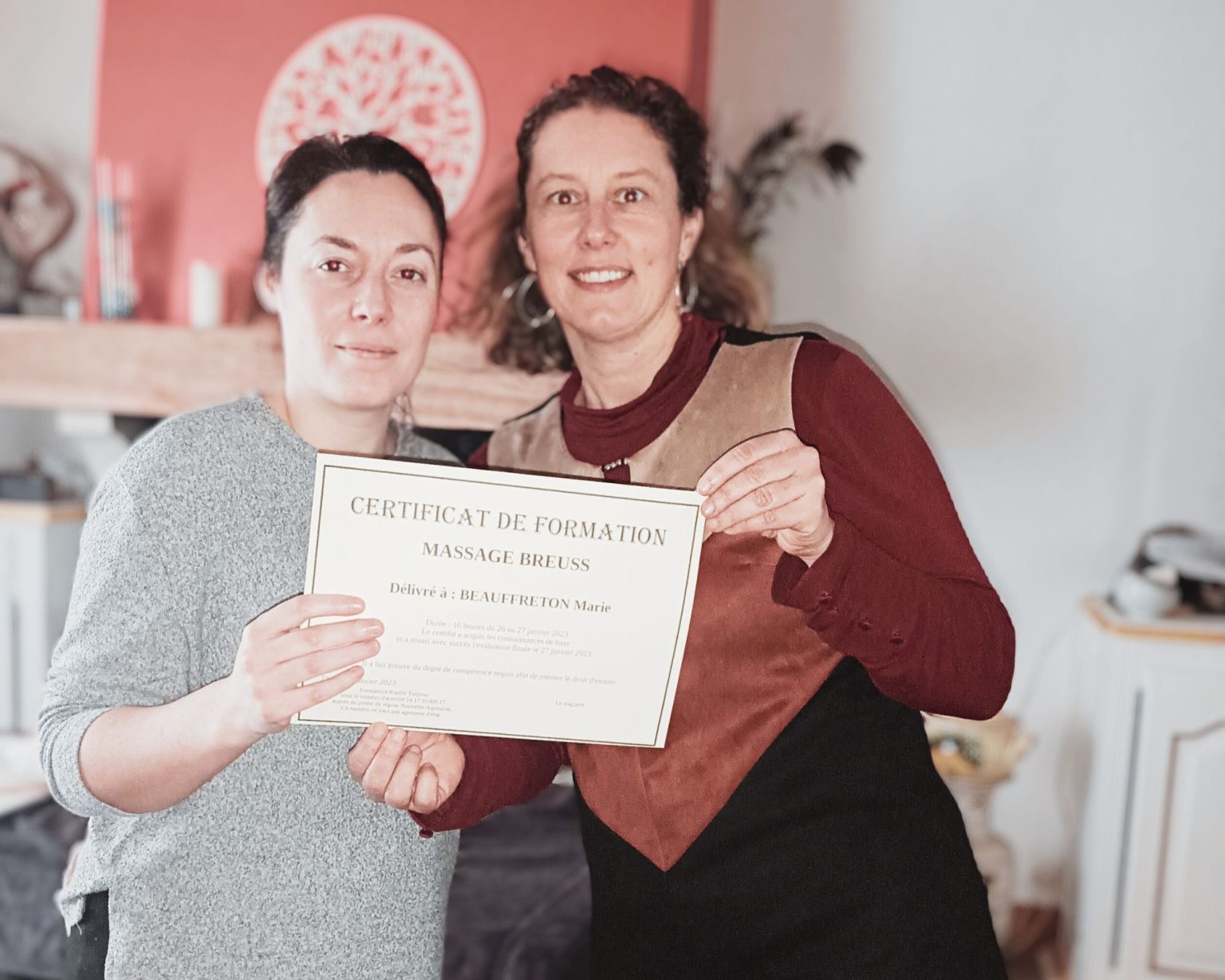 Formations massages bien-être & énergétique en Deux-Sèvres